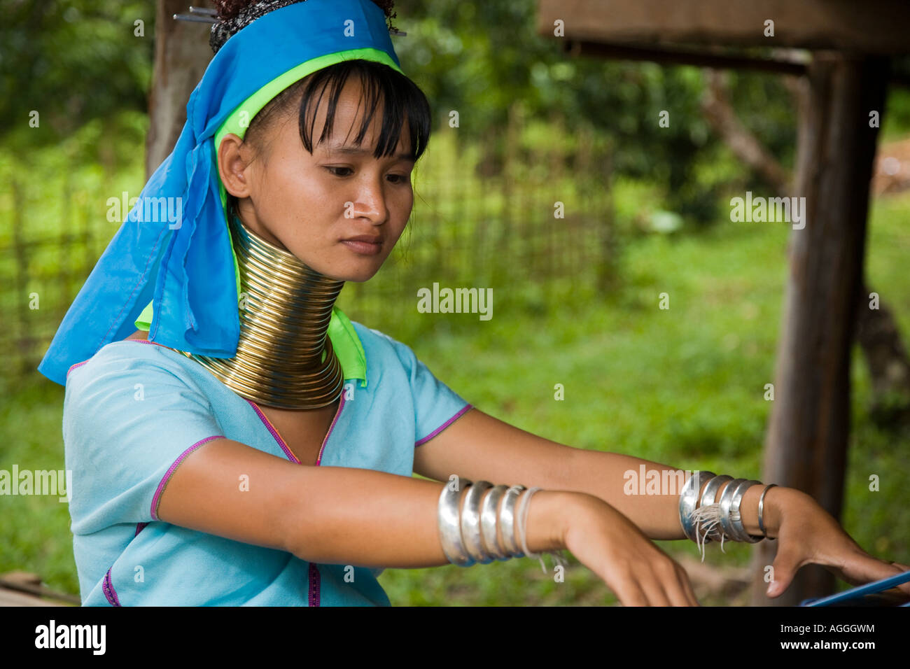 Lahu people Shi Balah Hill Tribe Thailand, Thai hilltribe Karen long ...