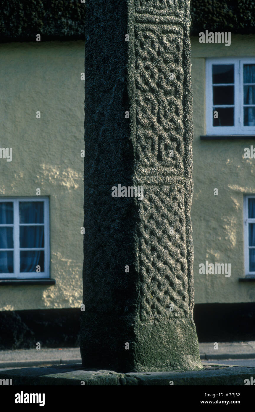 Copplestone Cross Copplestone Devon Stock Photo - Alamy