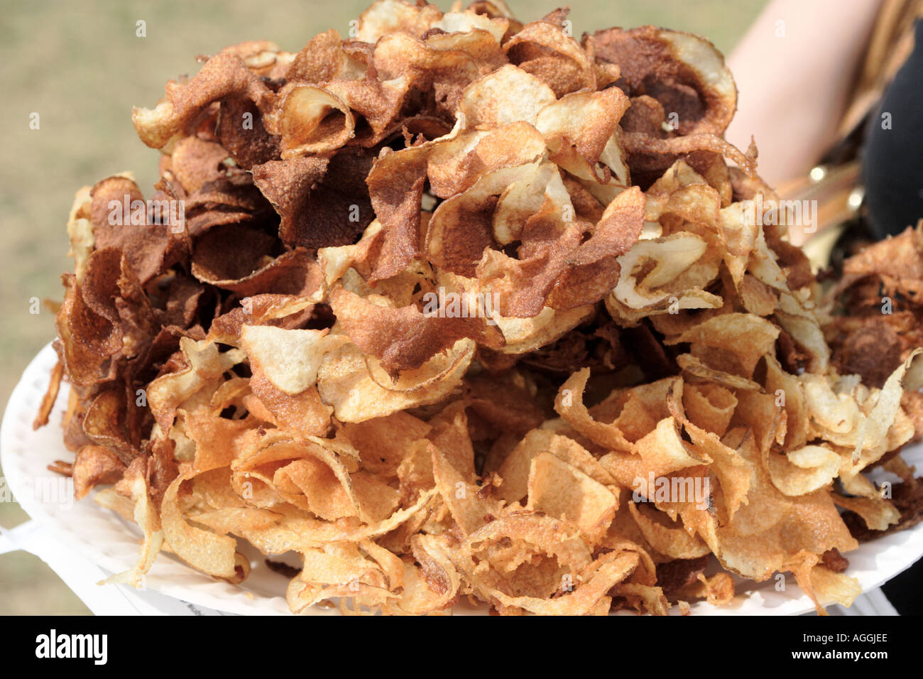 Butterfly Fries Fried Potatoes in a Butterfly Shape Stock Photo - Alamy