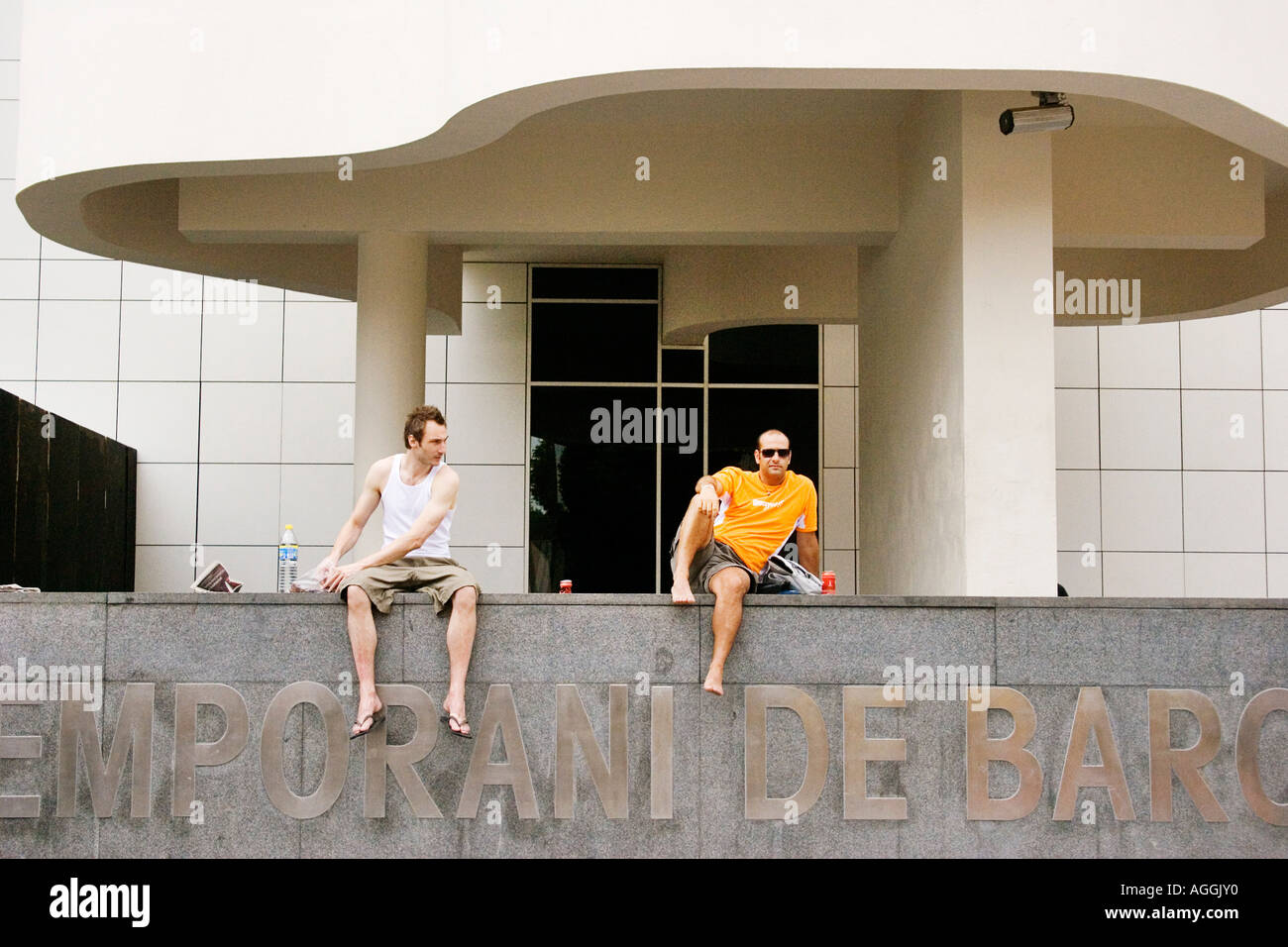 Two Guys Chilling And People High Resolution Stock Photography and ...