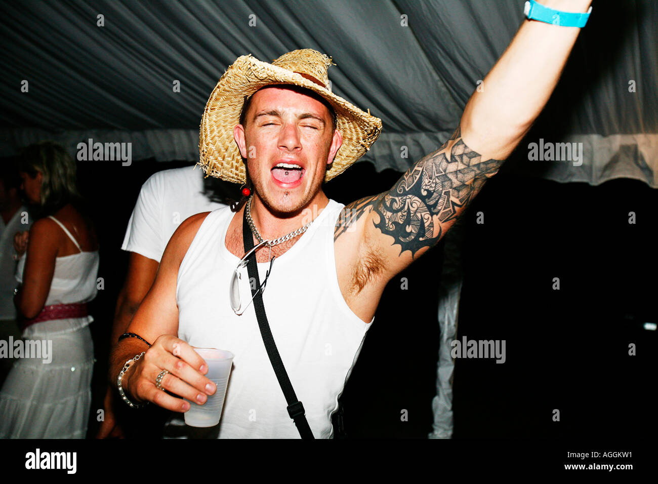 White man dancing hi-res stock photography and images - Alamy