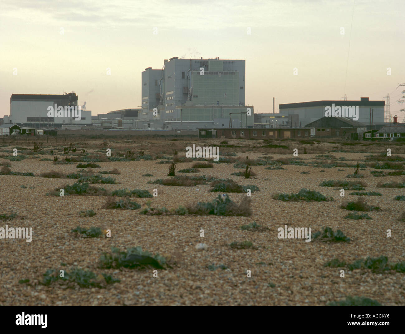 Dungeness Nuclear Power Station, Dungeness, Kent, England, UK Stock ...