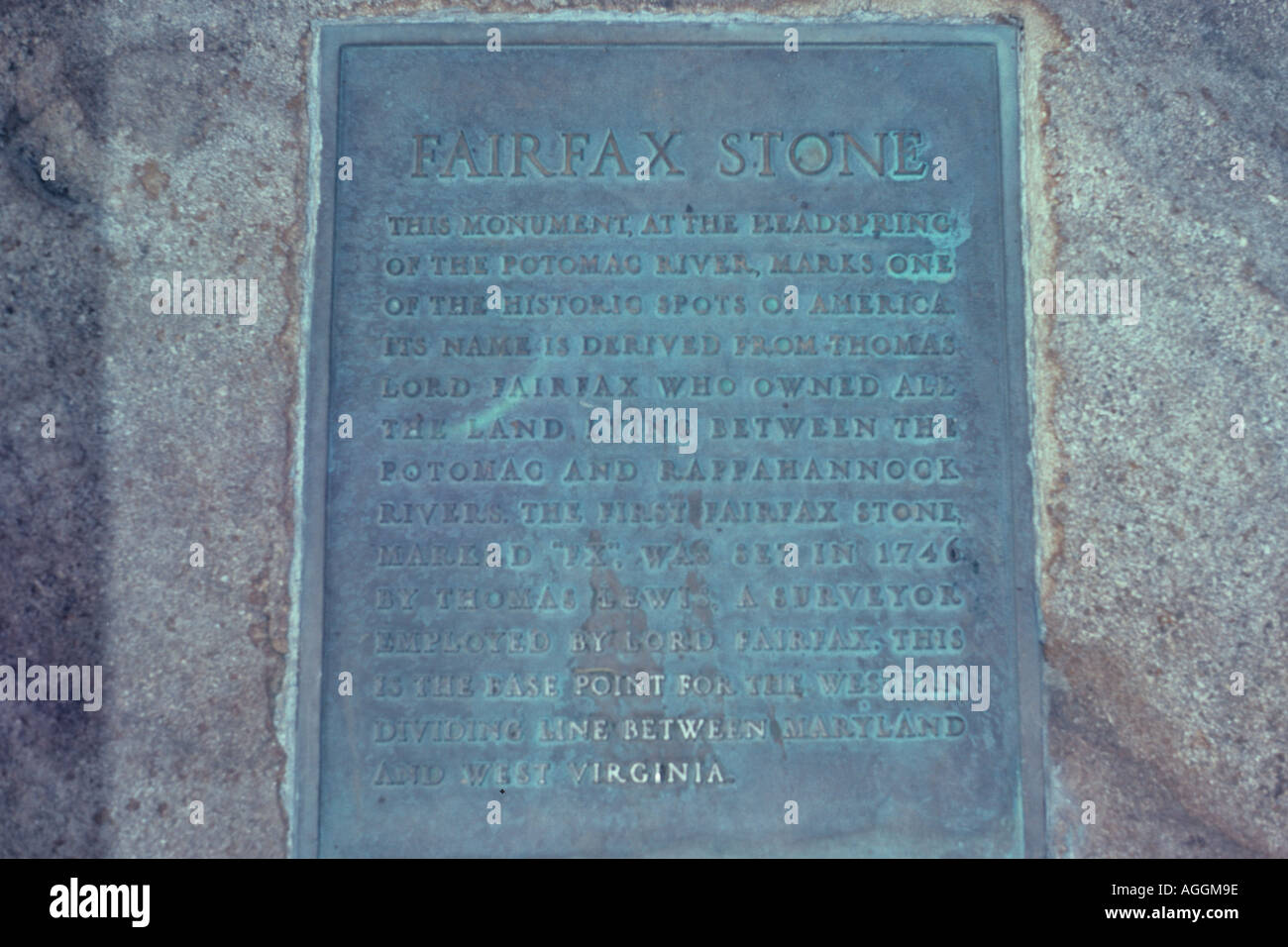 FAIRFAX STONE in Fairfax stone STATE PARK bordering Maryland and West ...
