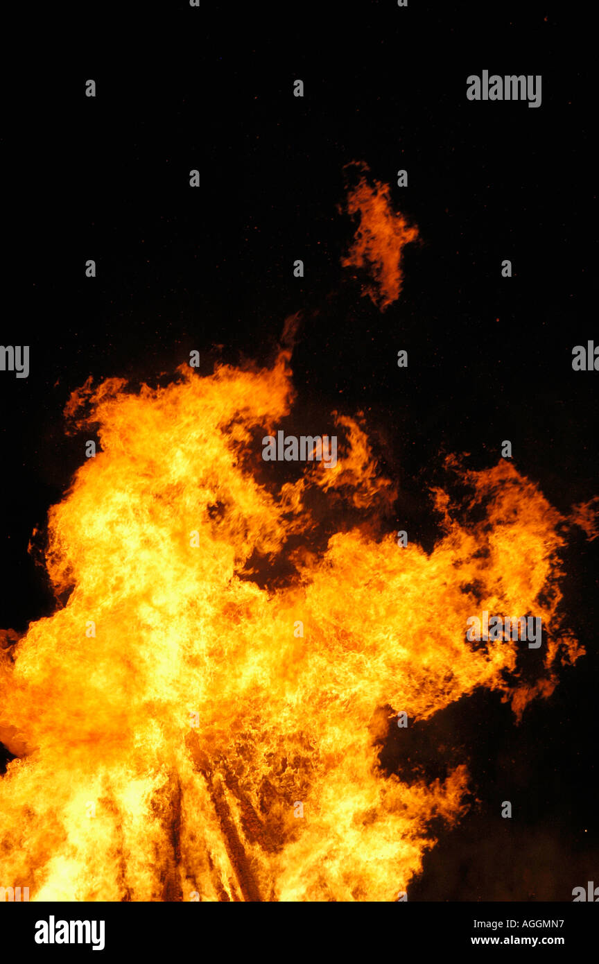 flame of blazing fire Stock Photo - Alamy