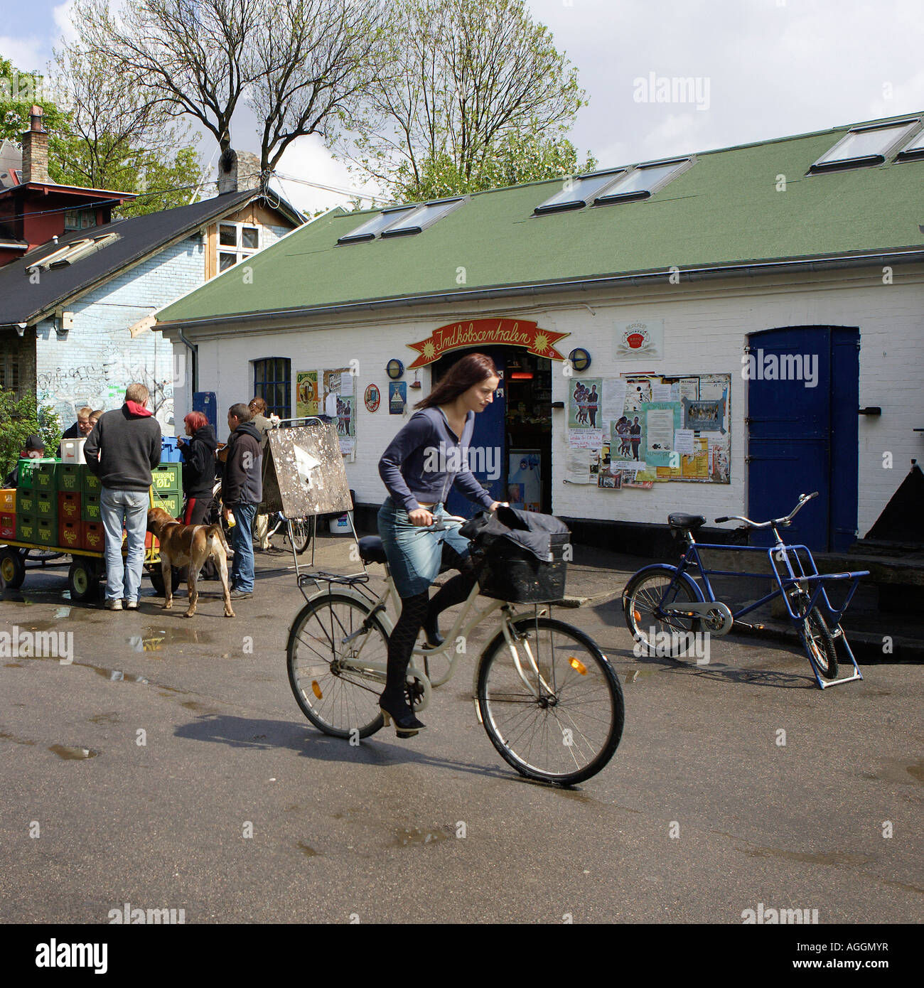 The Freetown Christiania in Copenhagen, Denmark Stock Photo - Alamy