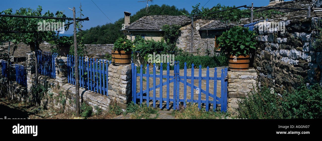 Europe Greece Epiros Vikos Aoös National Park Megalo Papingo Morning ...