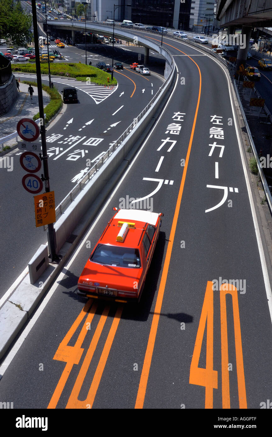 freeway flyover, Tokyo, Japan Stock Photo - Alamy