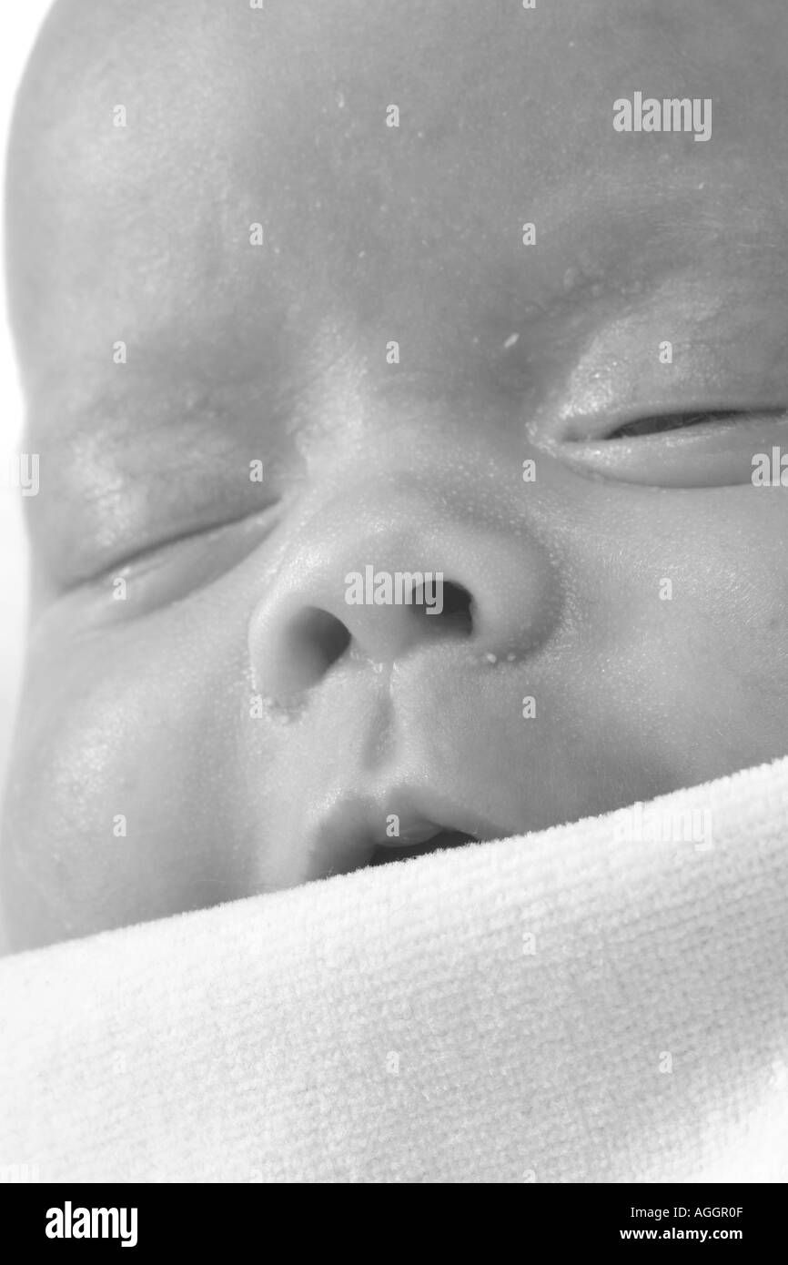 Sleeping the Black and White Stock Photos & Images - Alamy