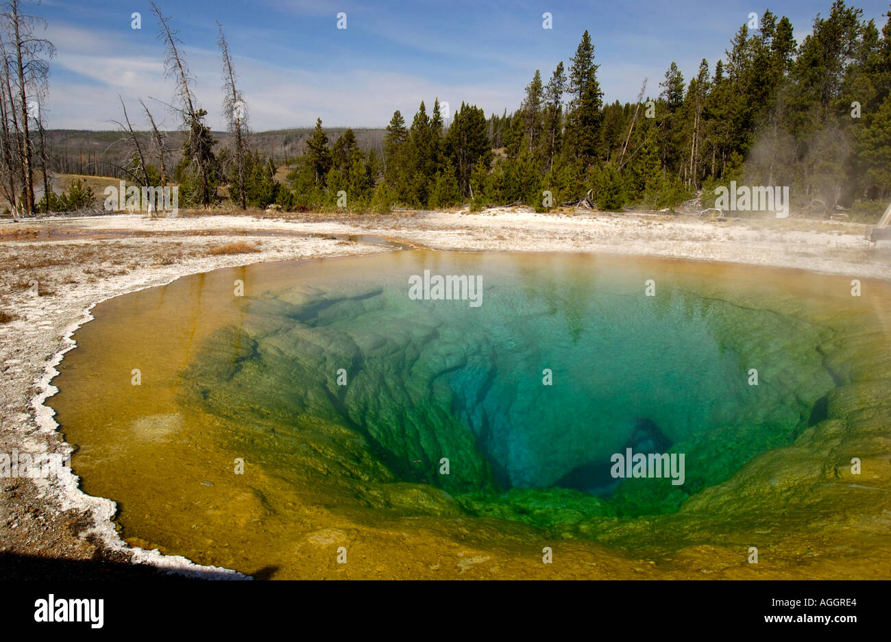 Hot spring yellowstone hi-res stock photography and images - Alamy