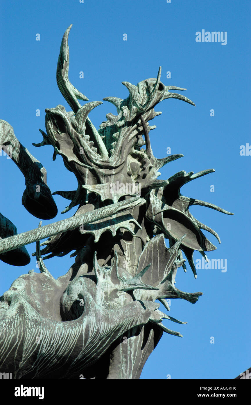 Saint goran and the dragon hi-res stock photography and images - Alamy