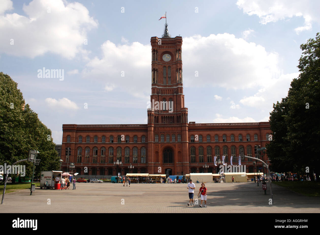 Rotes Rathaus Berlin Stock Photo - Alamy