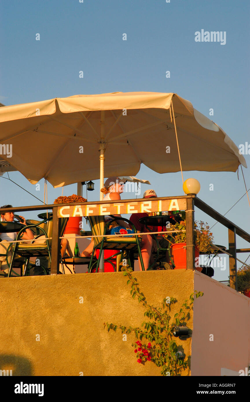 Terrace Cafeteria Greece High Resolution Stock Photography and Images ...