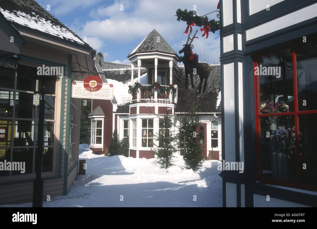 The picturesque architecture of the historic Eastern Townships (the ...