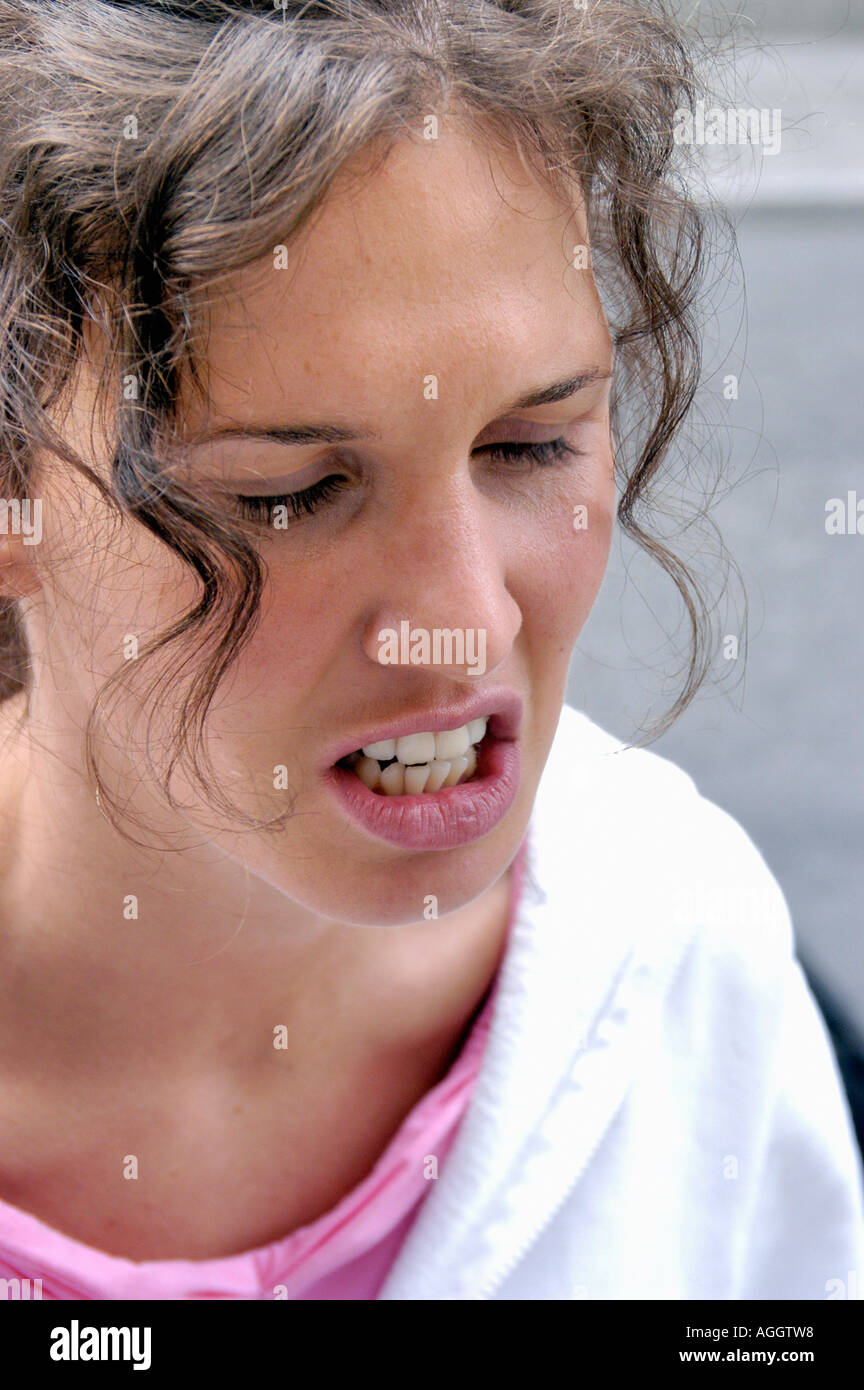 Whining woman hi-res stock photography and images - Alamy