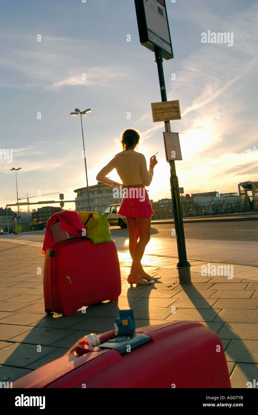 Bus stop stockholm sweden hi-res stock photography and images - Alamy