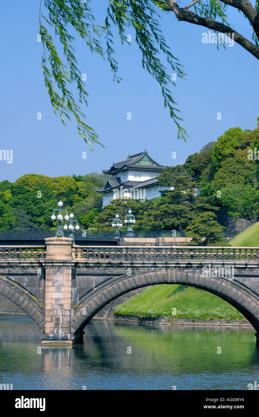 Nijubashi bridge and Imperial Palace, Tokyo, Japan Stock Photo - Alamy