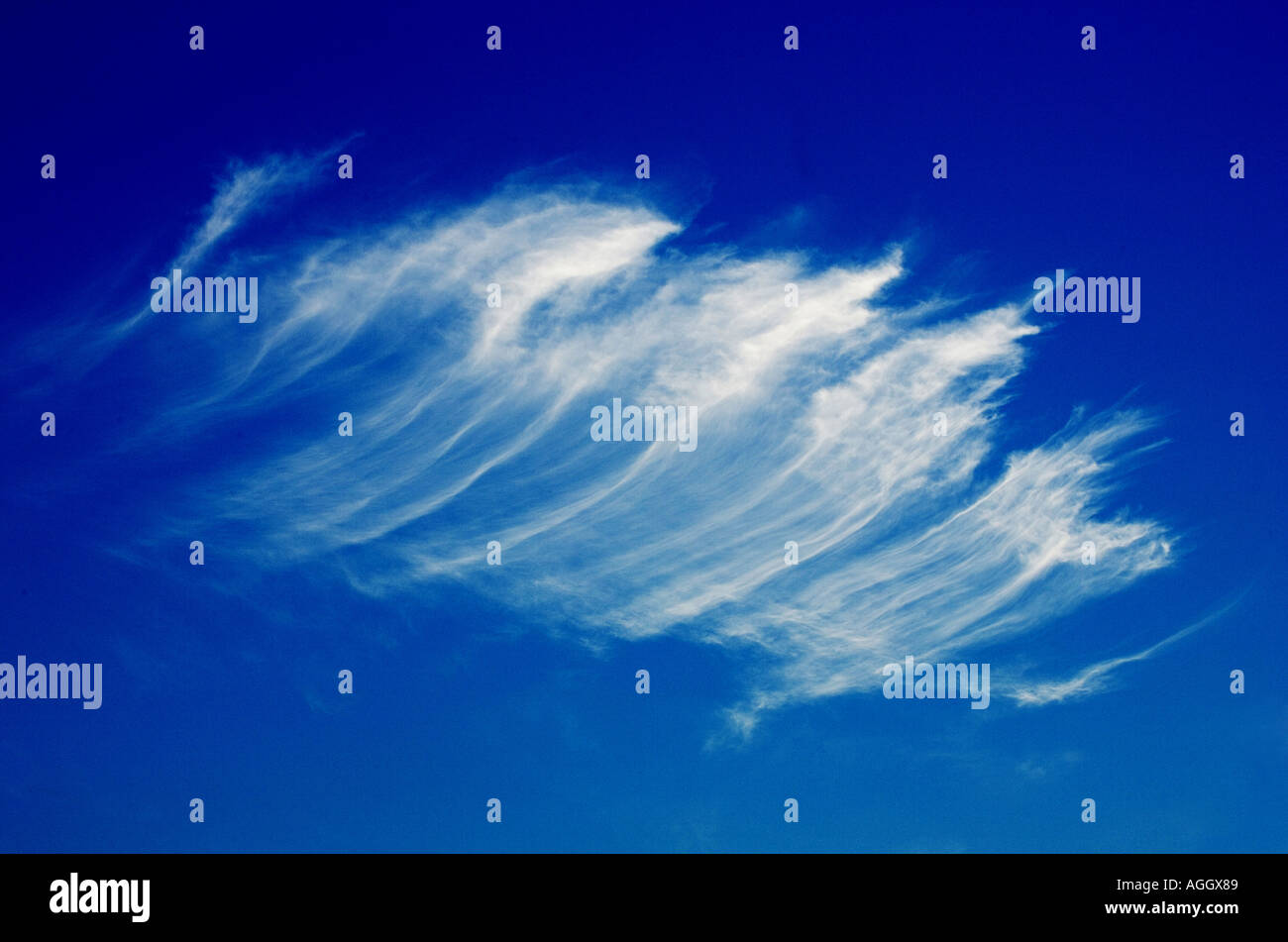 A Cirrus cloud formation Stock Photo - Alamy