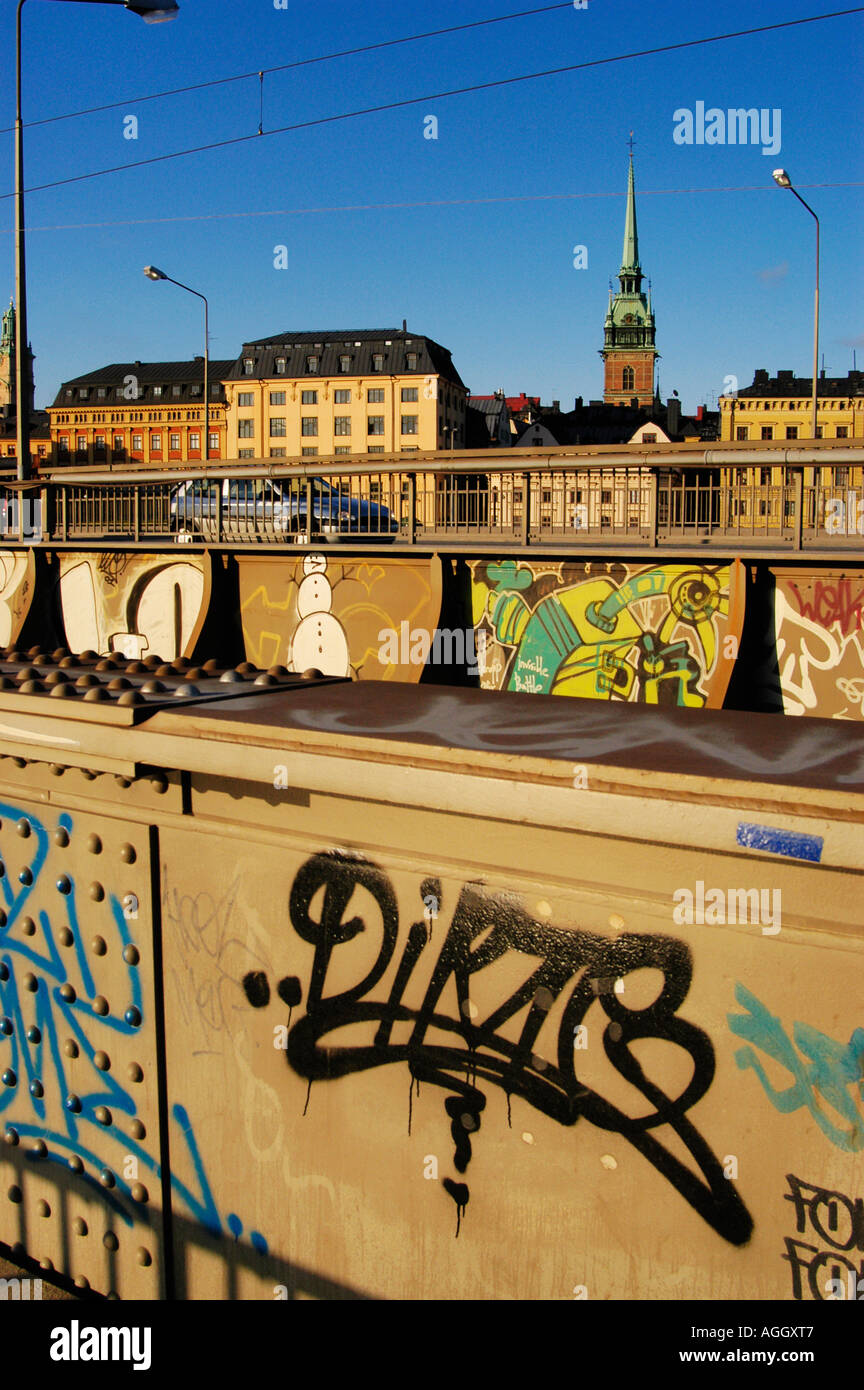 Graffiti sweden hi-res stock photography and images - Alamy