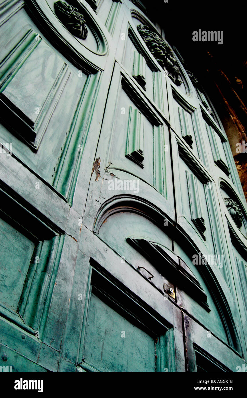 massive front door/gateway, Rome, Italy Stock Photo - Alamy