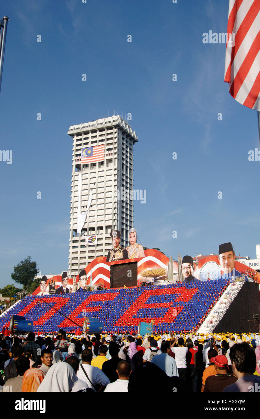 Malaysia s 50th Independence Day parade at the Merdeka Square in Kuala ...