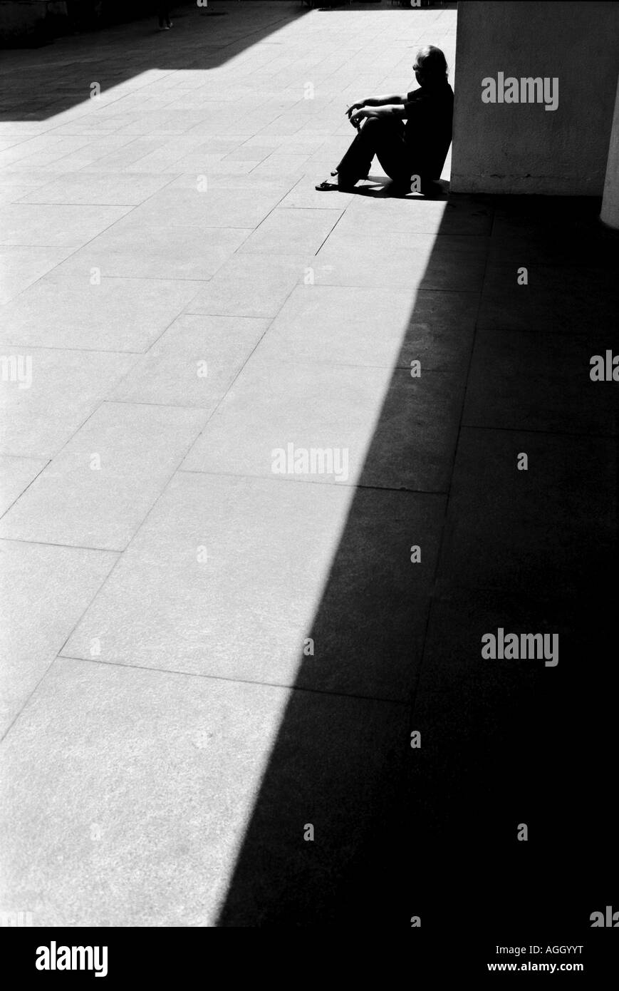 man and shadow Stock Photo - Alamy
