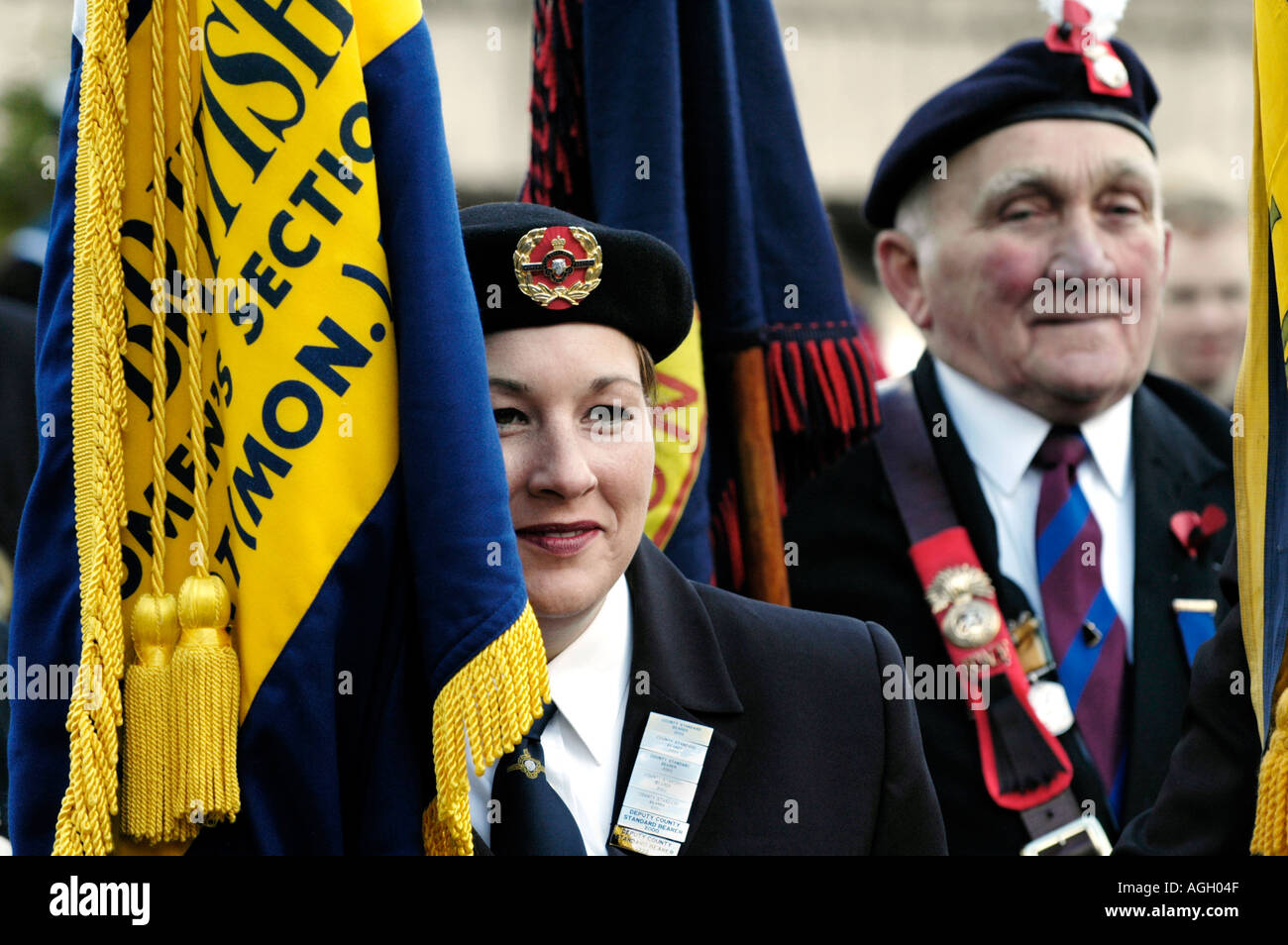 Standard bearers female hi-res stock photography and images - Alamy