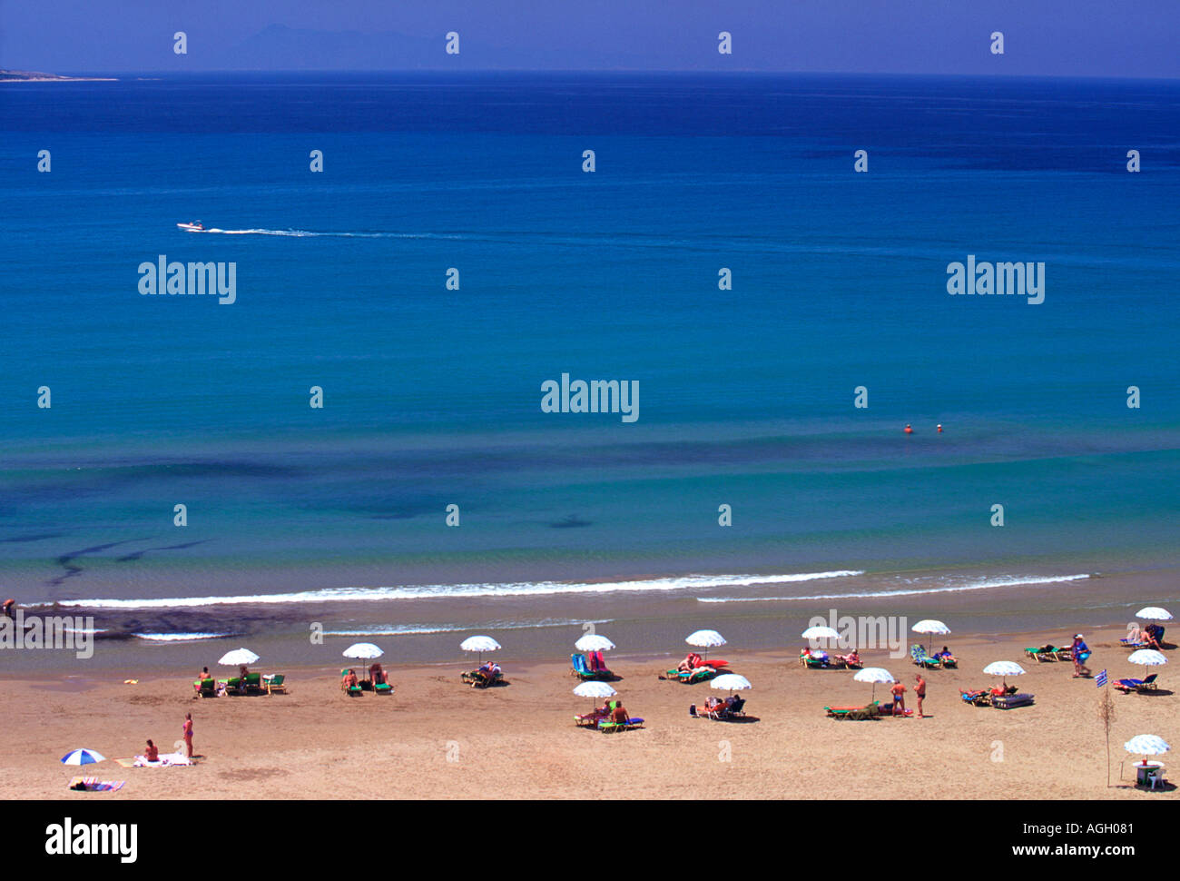 Agios stefanos beach corfu hi-res stock photography and images - Alamy