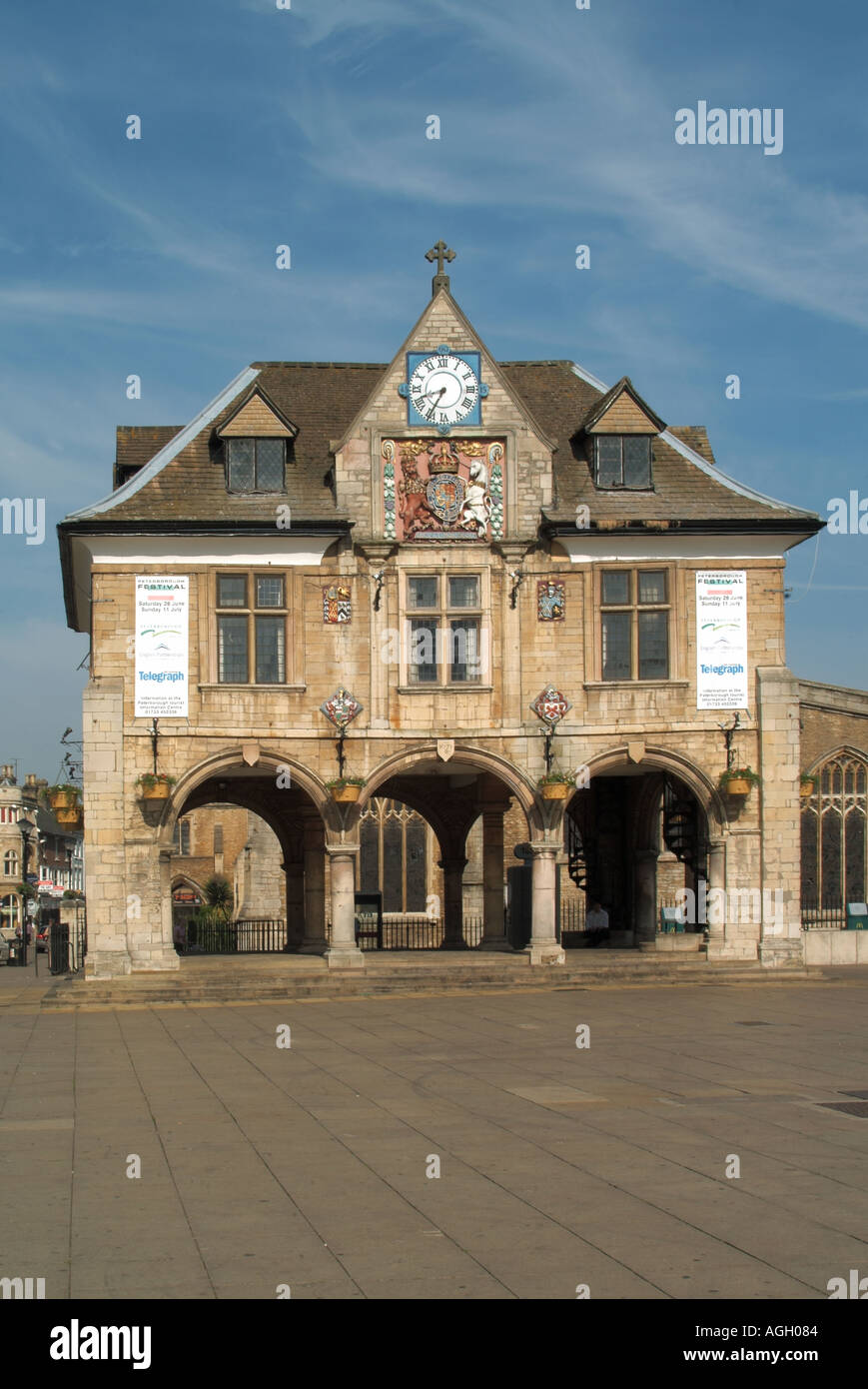 Peterborough guildhall building hi-res stock photography and images - Alamy