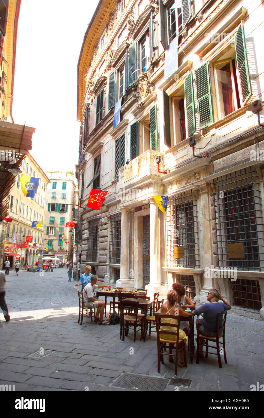 Genoa cafe hi-res stock photography and images - Alamy