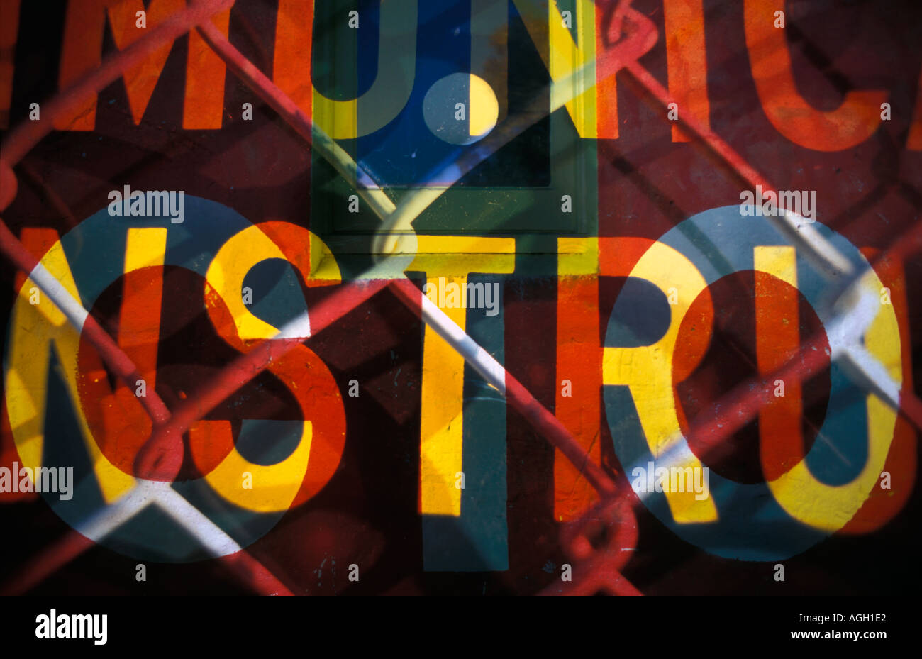 Graphic pattern background abstract design using road sign letters ...