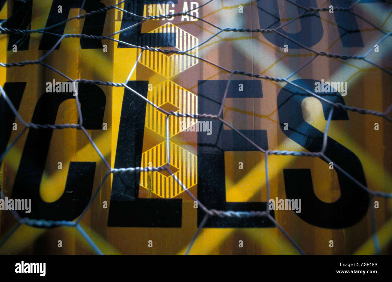 Graphic pattern background abstract design using road sign letters ...