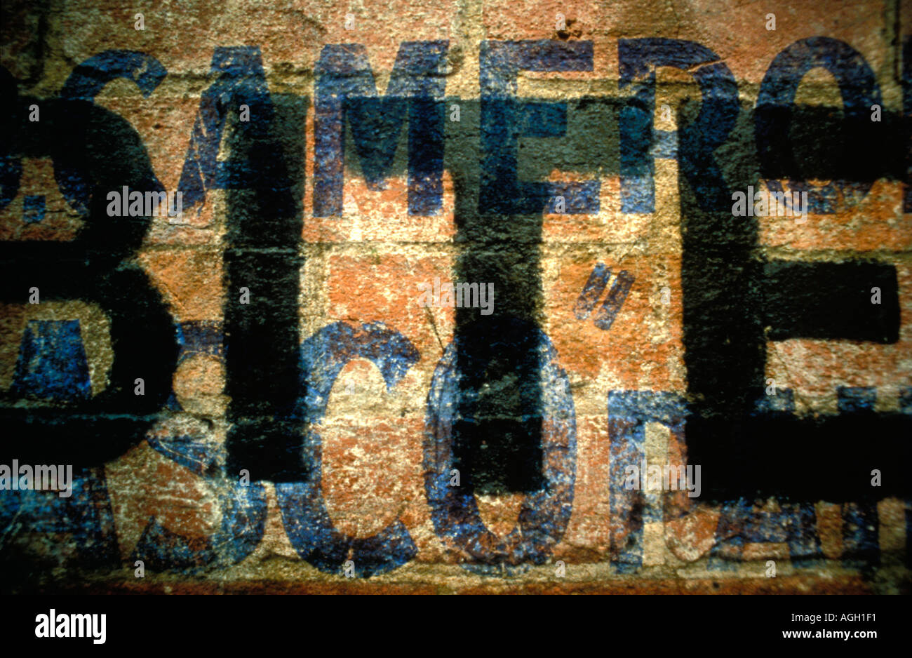 Graphic pattern background abstract design using road sign letters ...