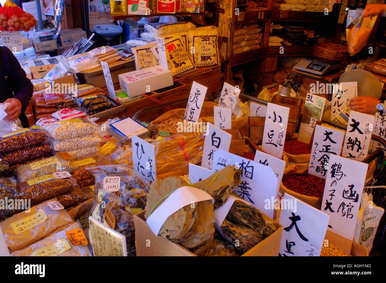 street market, Tokyo, Japan Stock Photo - Alamy