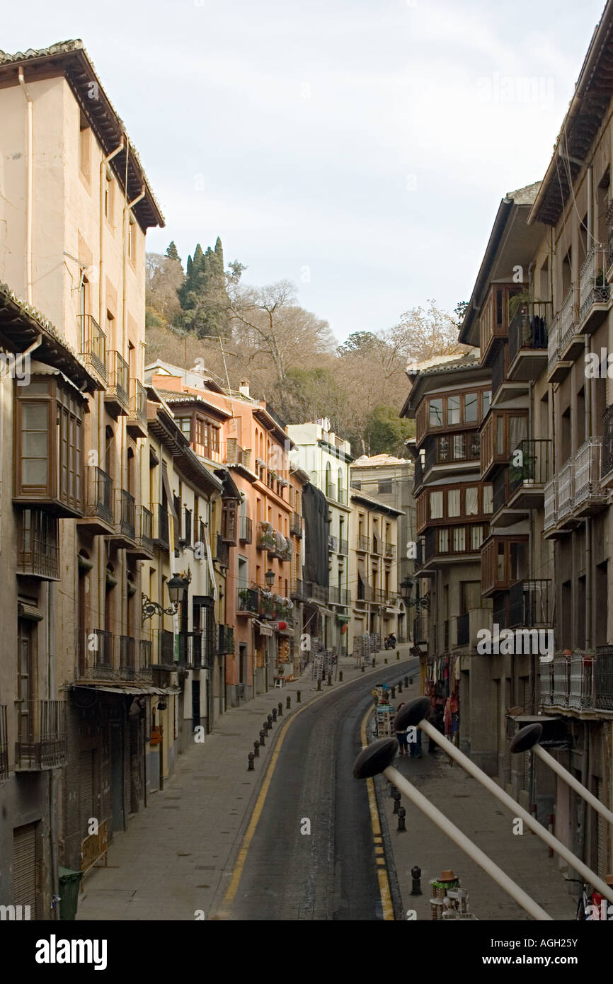 granada old town Stock Photo - Alamy