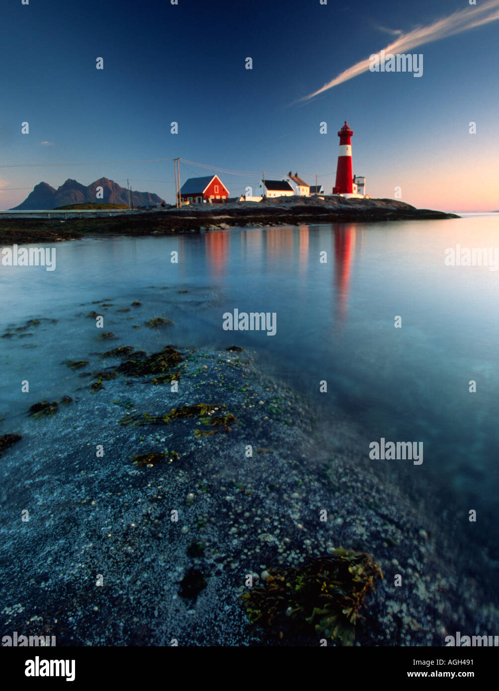 Tranoy lighthouse hi-res stock photography and images - Alamy