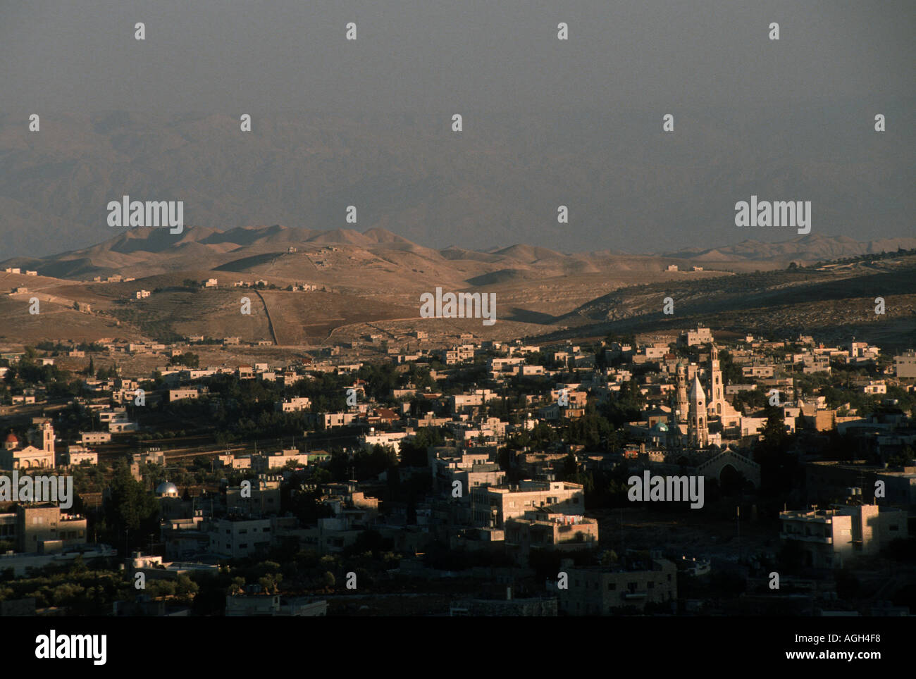 Beit Sahour as seen from Bethlehem Stock Photo - Alamy