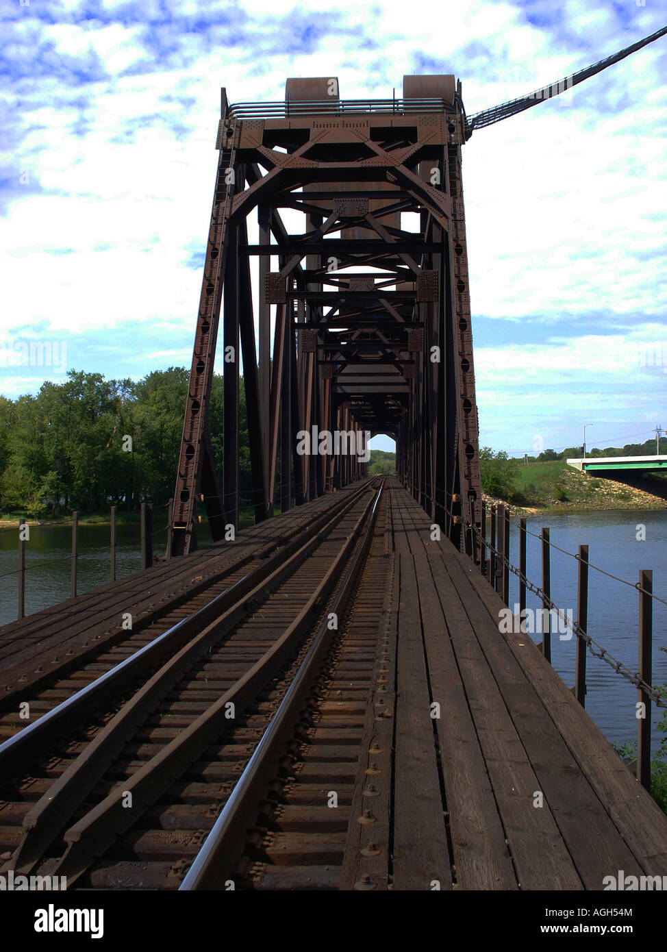 A Draw bridge in Prescott Wisconsin Stock Photo - Alamy