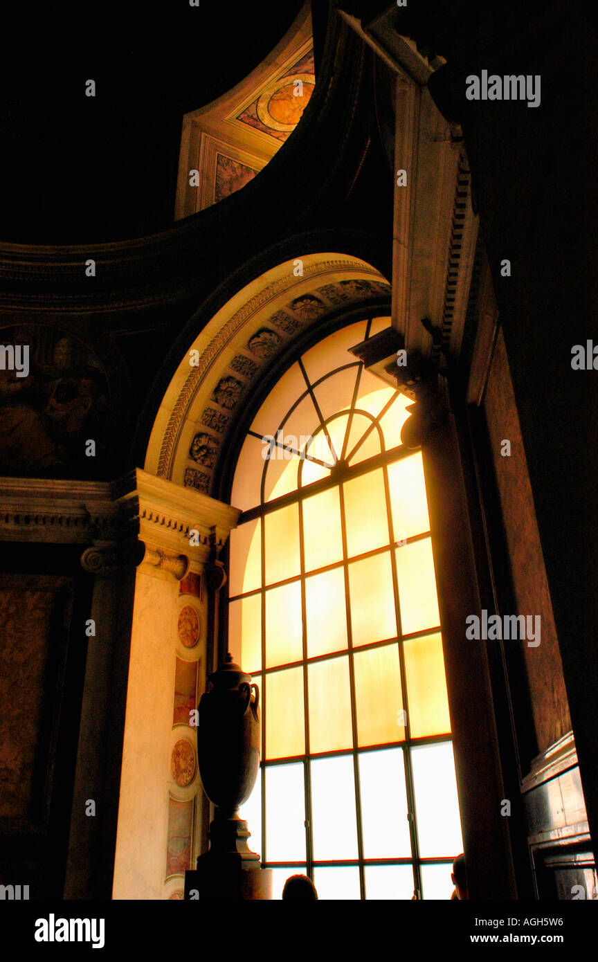 decorative window, Vatican museum, Vatican, Rome, Italy Stock Photo - Alamy
