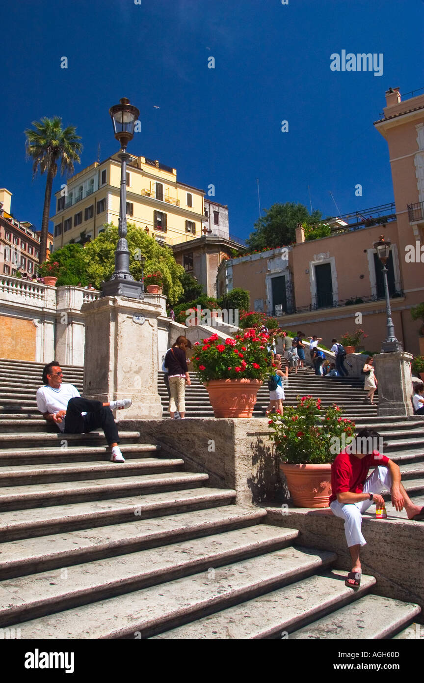 Spanish Steps Rome Italy Stock Photo - Alamy