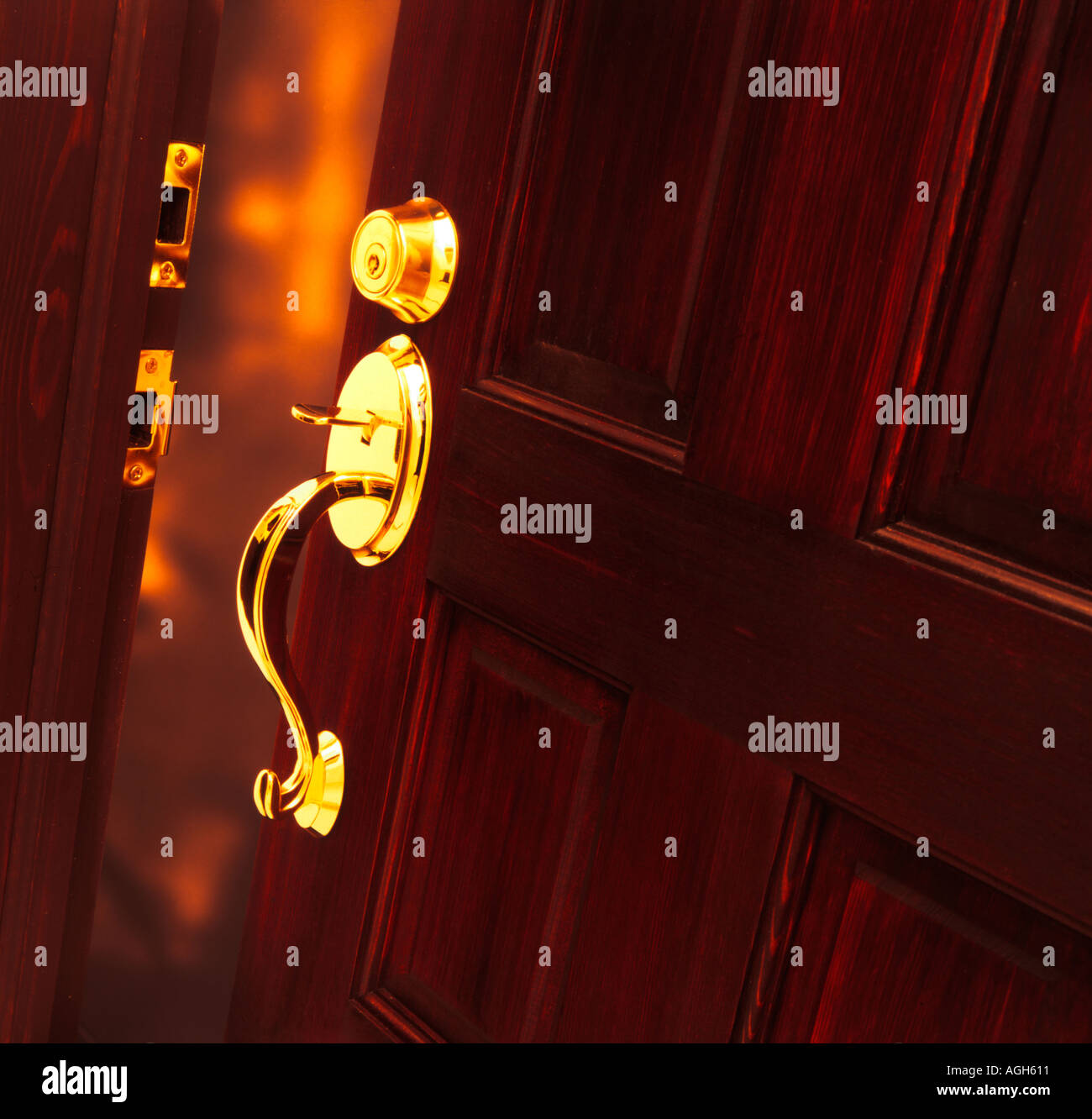 Opening golden door golden key High Resolution Stock Photography and ...