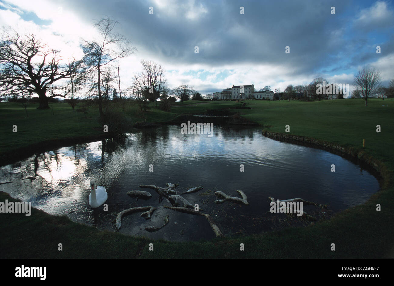 druids glen golf course near dublin ireland Stock Photo - Alamy