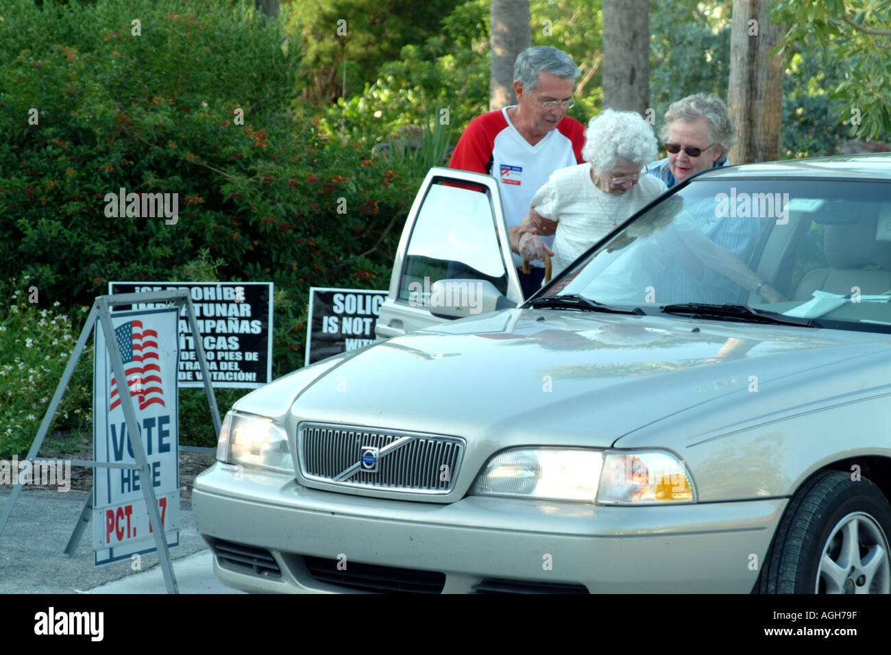 American Election 2004 Florida fl USA Polling Station Precinct on ...