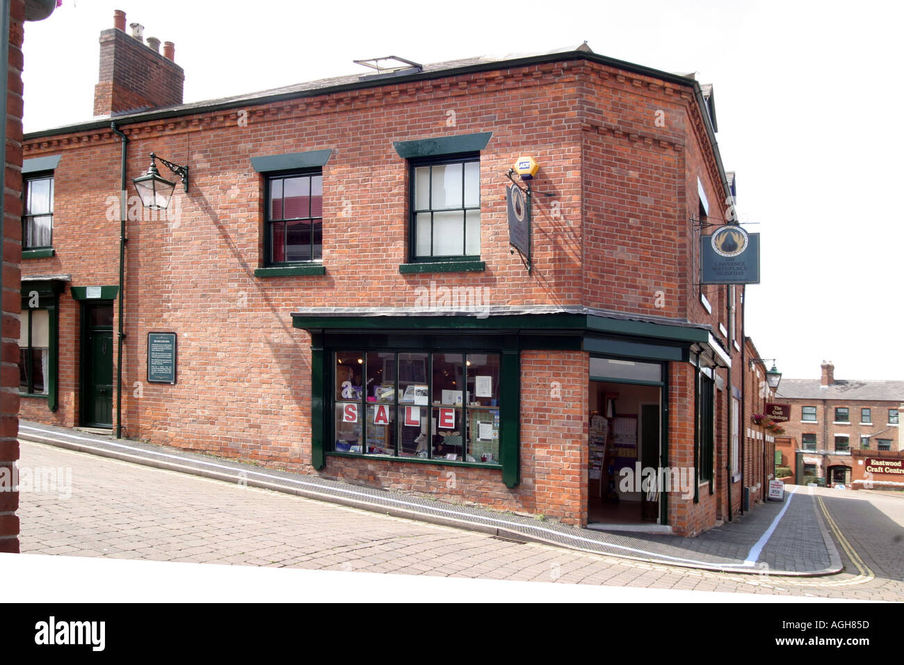 The D H Lawrence Birthplace Museum in Eastwood Near Nottingham Stock ...