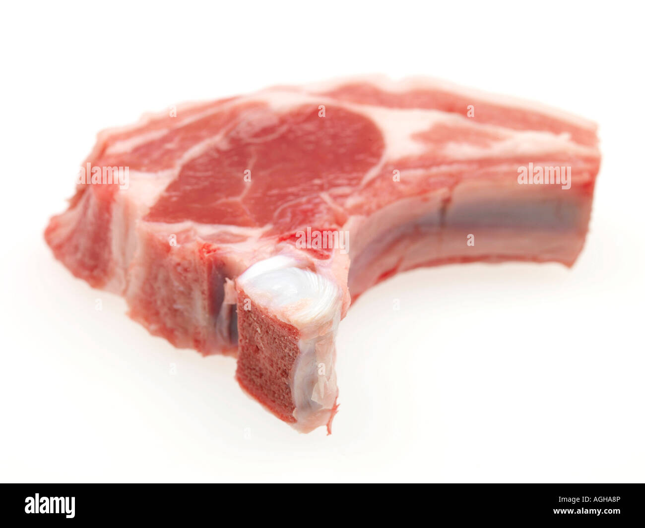 Raw Pork Chop Stock Photo - Alamy