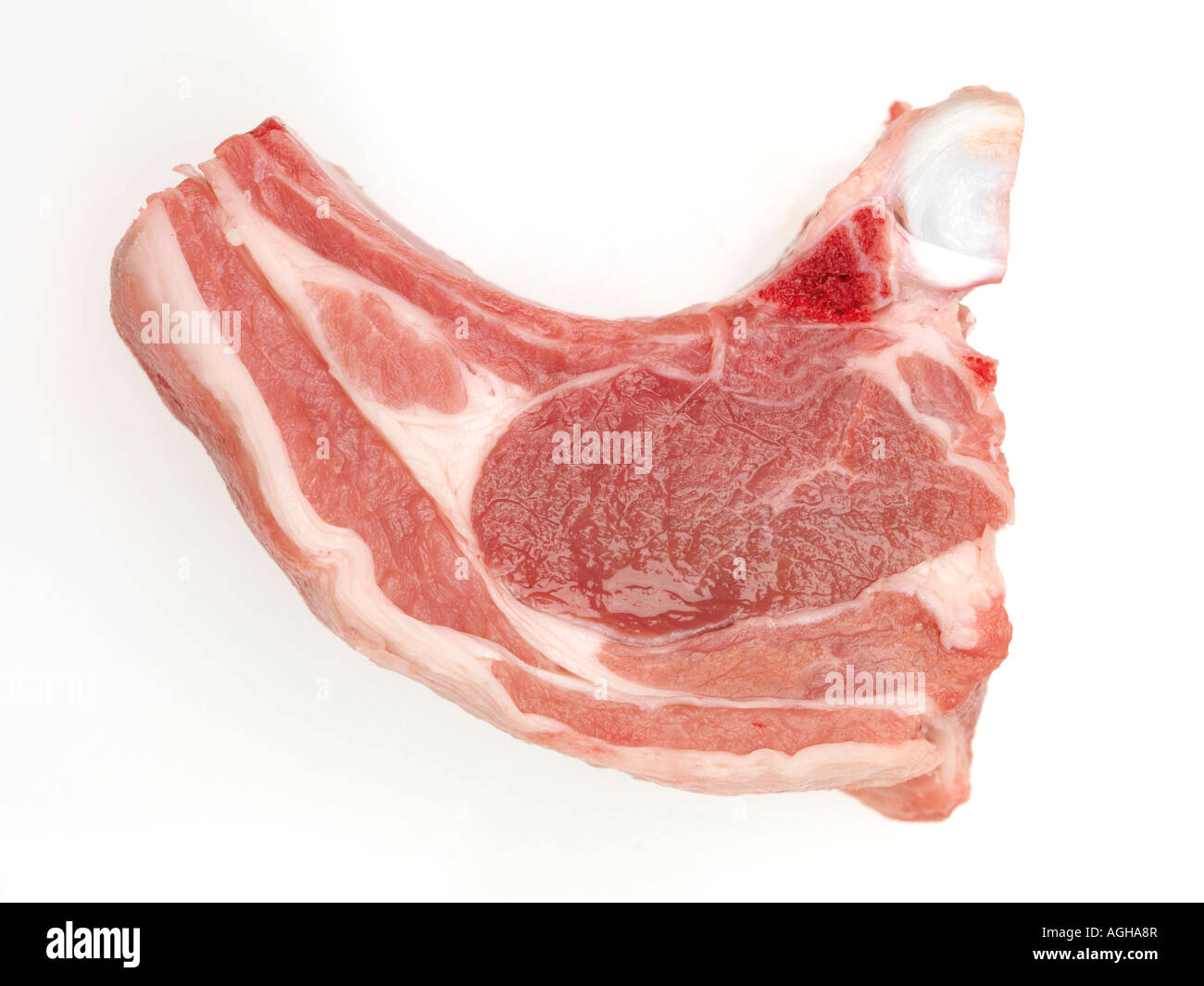 Raw Pork Chop Stock Photo - Alamy