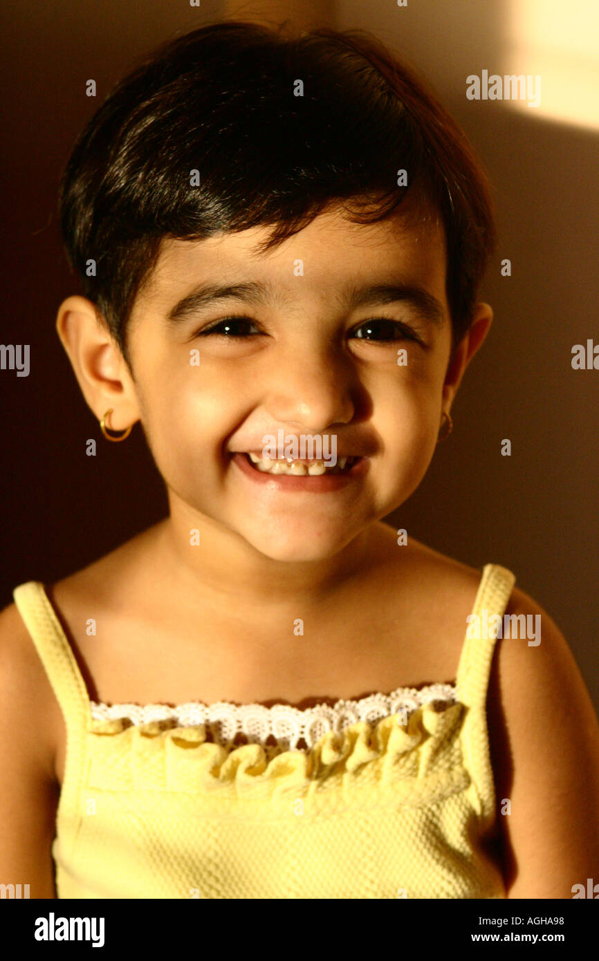RSC91149 Three years old small little young baby Indian girl Srishti ...