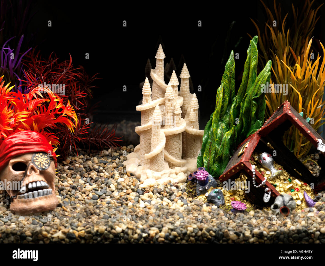 Fish tank castle hi-res stock photography and images - Alamy