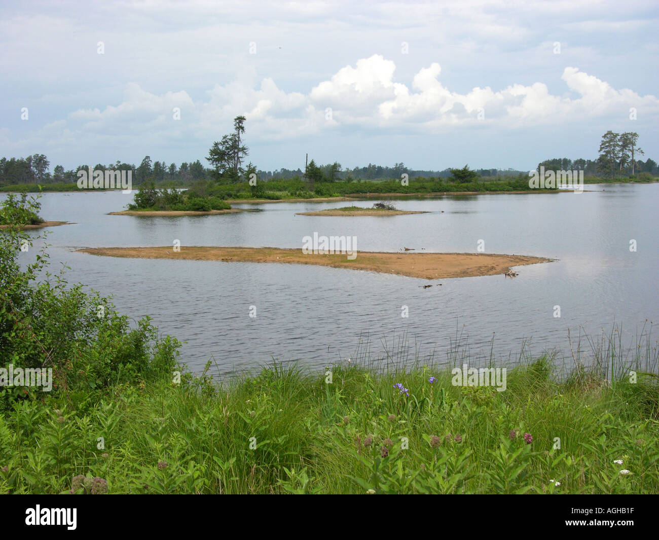 Seney National Wildlife Refuge System in Upper Peninsula Michigan Stock ...