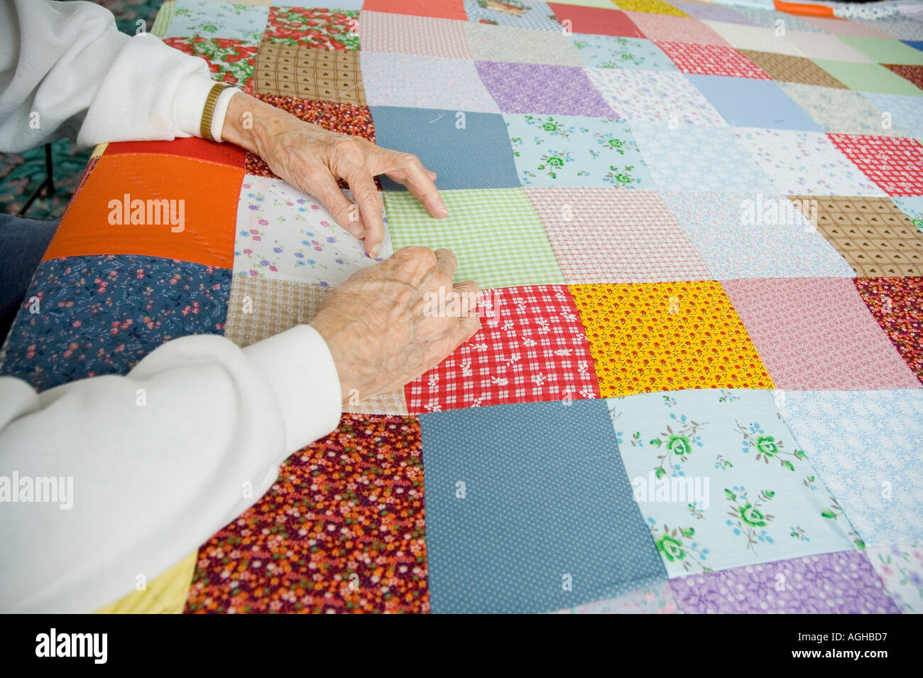 Making quilt hi-res stock photography and images - Alamy
