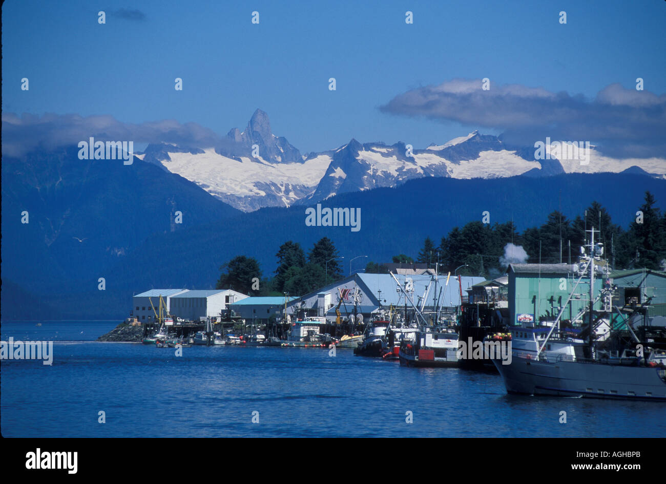 Pacific Ocean Southeast Alaska Inside Channel Frederick Sound Kupreanof ...